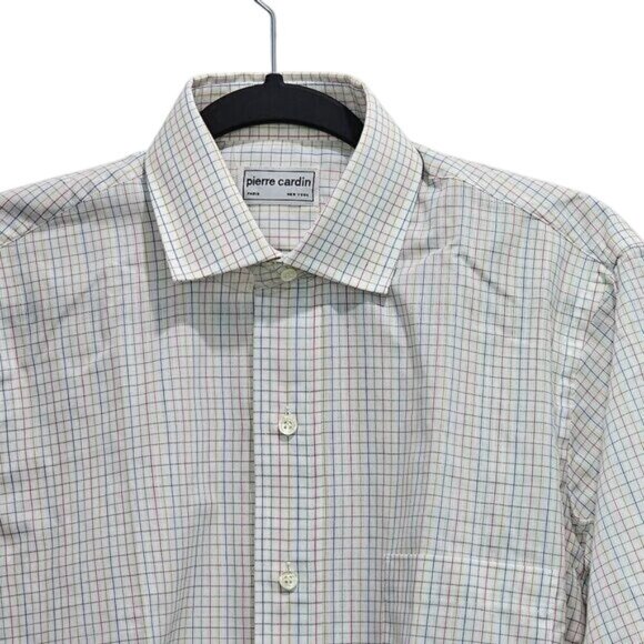 Pierre Cardin | Shirts | Pierre Cardin Mens Multicolor Checkered ...